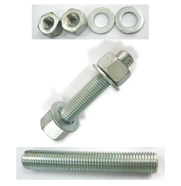 Manufacturer Zinc Plated Astm A193 Gr.b16 Stud Bolt - Buy Astm A193 Gr ...