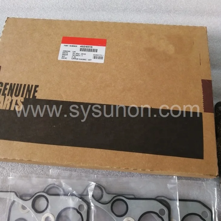 Cummins NT855 Diesel Engine Overhaul Gasket Kit 3801754