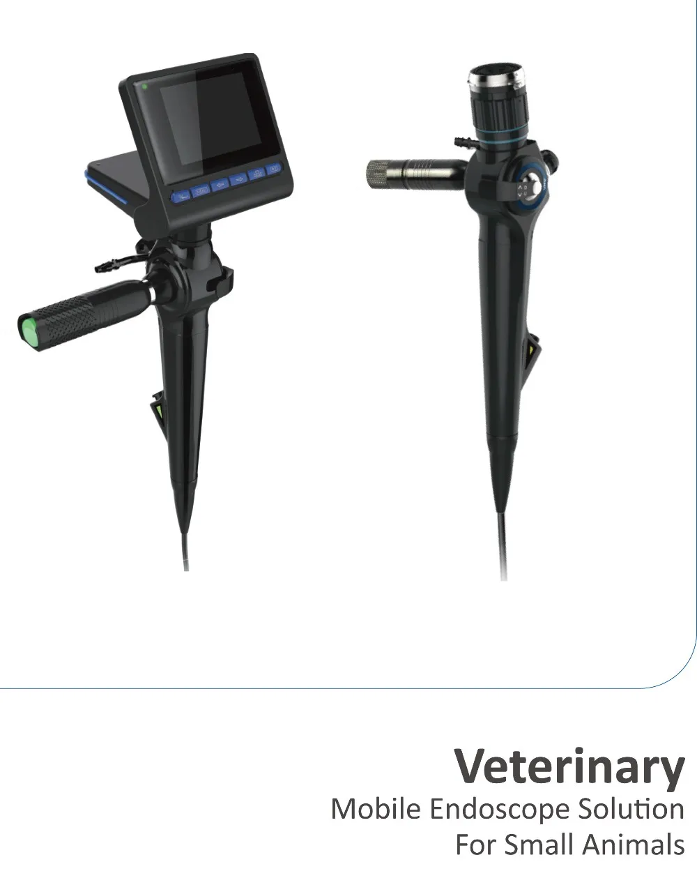 2018 Portable Video Endoscope For Animals/ 2mm Medical Veterinary ...