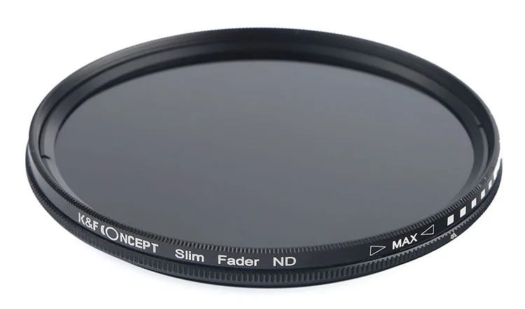 Kf Concept 77mm Variable Nd Filter Nd2-400 1-8 F-stop Reduction Lens ...