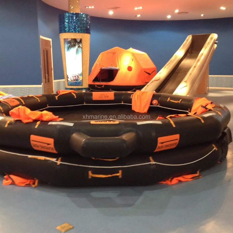 SOLAS 74/96 Marine Inflatable Life Raft for 100 Persons