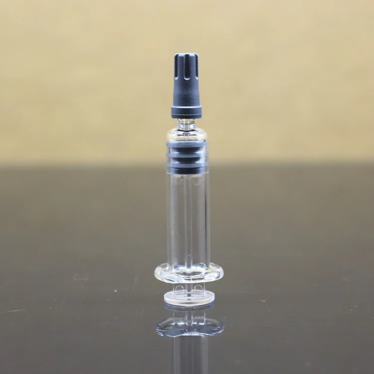 Cosmetic Glass Injection Bottle 1ml - Essential Oil Syringe