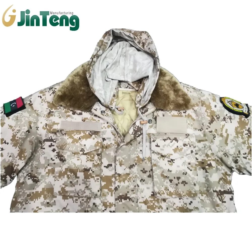 Libya Desert Camouflage Military M65 Field Jacket - Buy Military Jacket ...