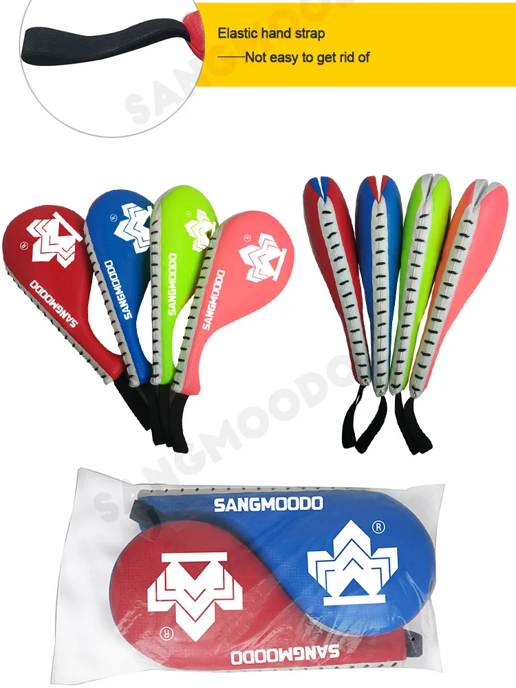 Taekwondo Paddle Double Face Tae Kwon Kicking Pads Taekwondo Kick Pad ...