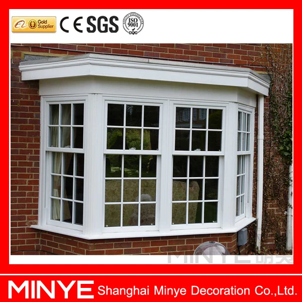 Grill Design Vertical Sliding Bay Window Upvc Up Down Window Upvc Bay ...