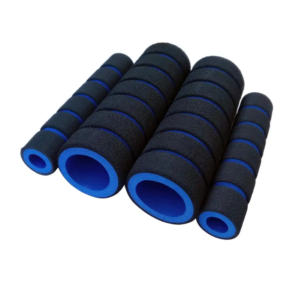4 In1 Foam Motorcycle Hand Grip Throttle Covers Wraps Anti Vibration ...