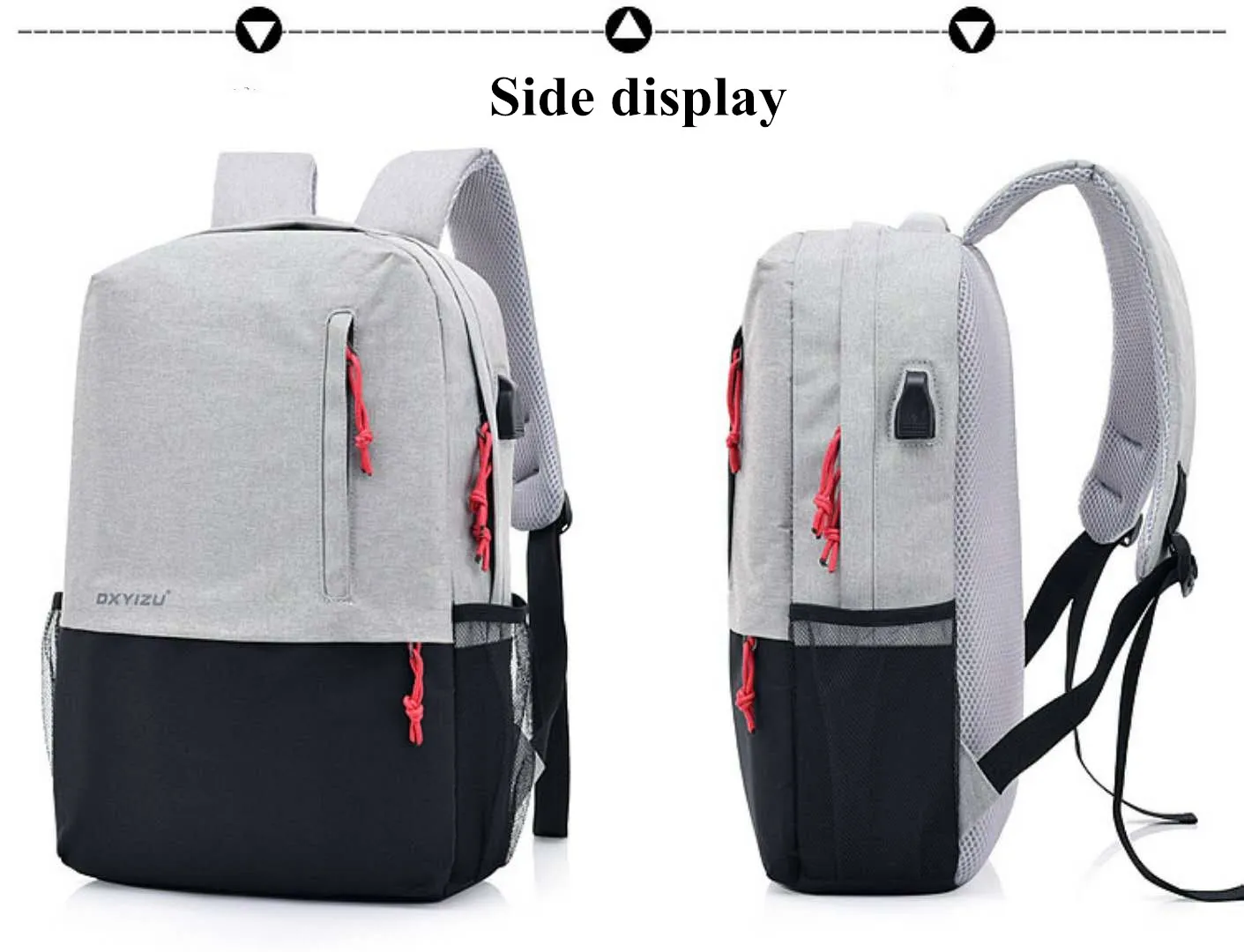 Waterproof USB Travel Backpack - Anti-Theft Laptop Bag