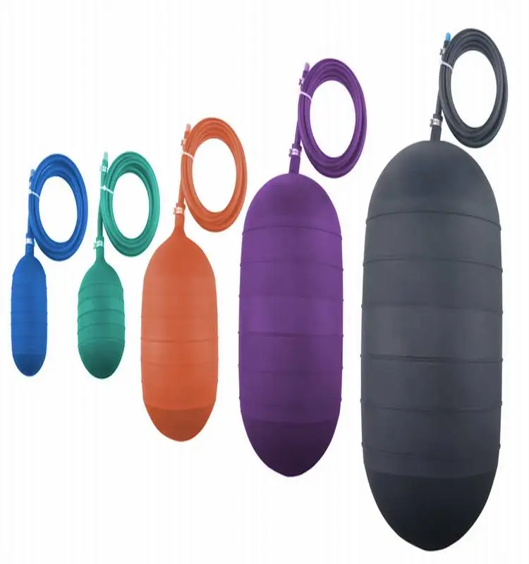 100mm Rubber Inflatable Pipe Stopper Drain Bag Inflatable Sewer Pipe ...