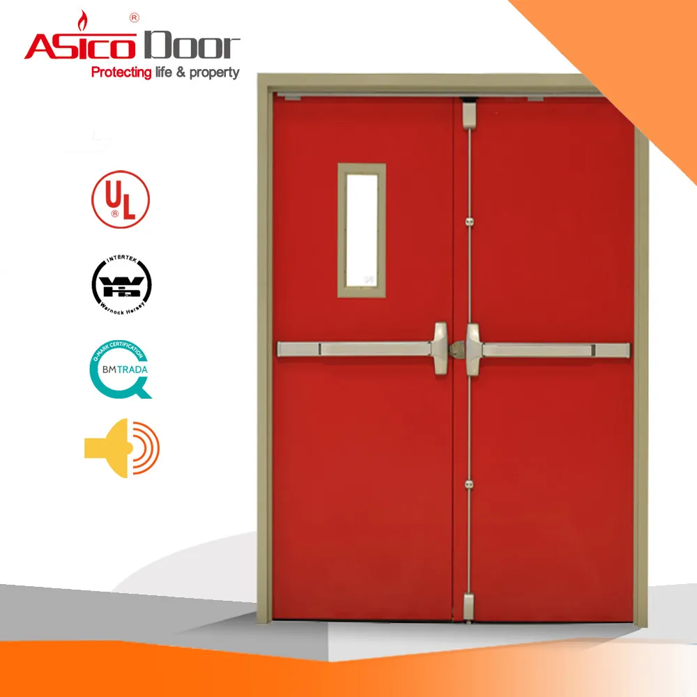 Modern Stainless Steel Gates Design Fire Rated Steel Door Metal Fire ...