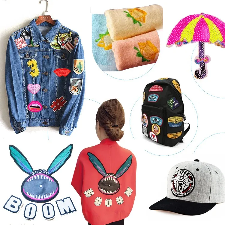 Wholesale Custom 3D Puff Embroidery Patch - Durable & Colorful