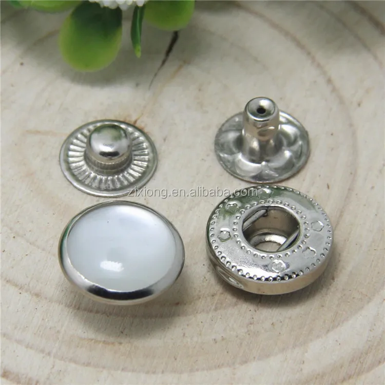 High Quality Metal Pearl Snap Button For Garment Accessories - Buy ...