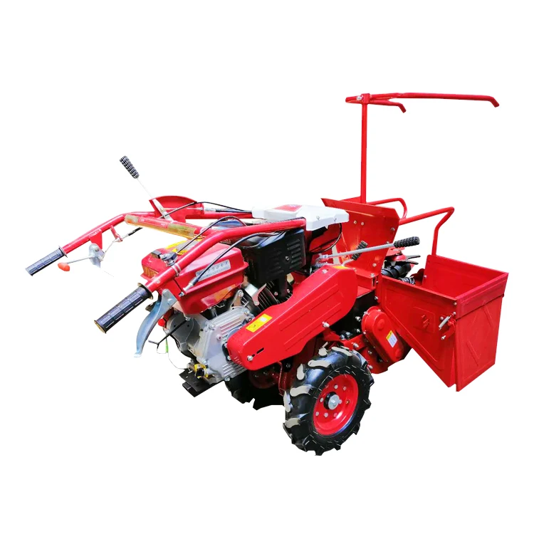 Single Row Mini Maize Corn Harvester - Power Tiller Harvester