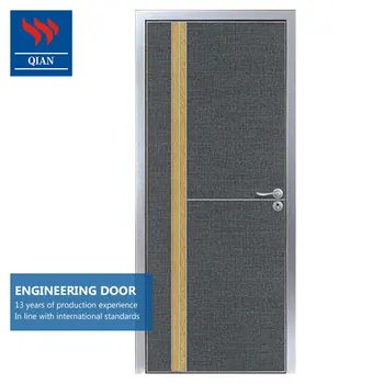 Aluminium External Single Door Leaf Commercial Skeleton Core Flush ...