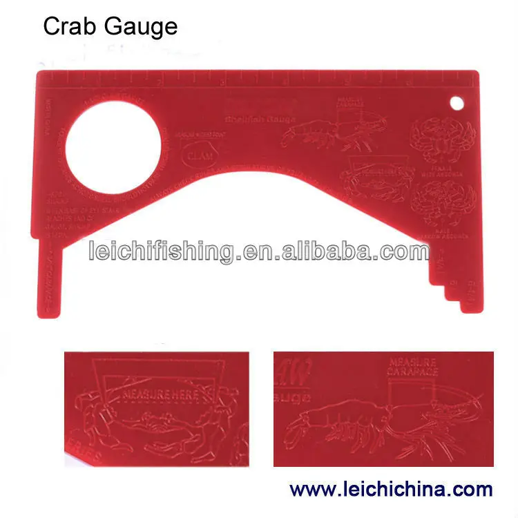 In Stock Plastic Crab and Lobster Gauge - Ocean Fishing