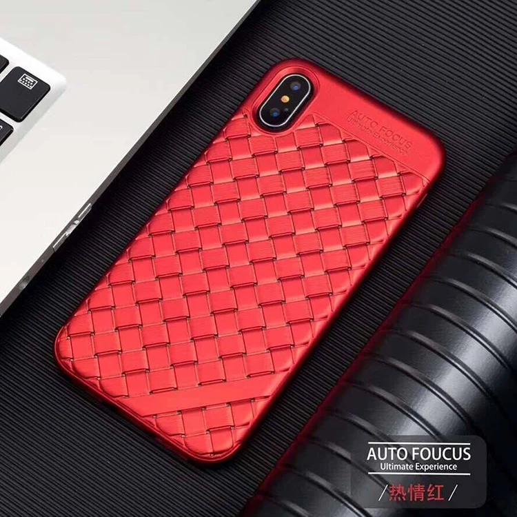 Hot Sale Flexible Woven Soft Rubber Back Case For Tecno Spark 2 Tpu ...