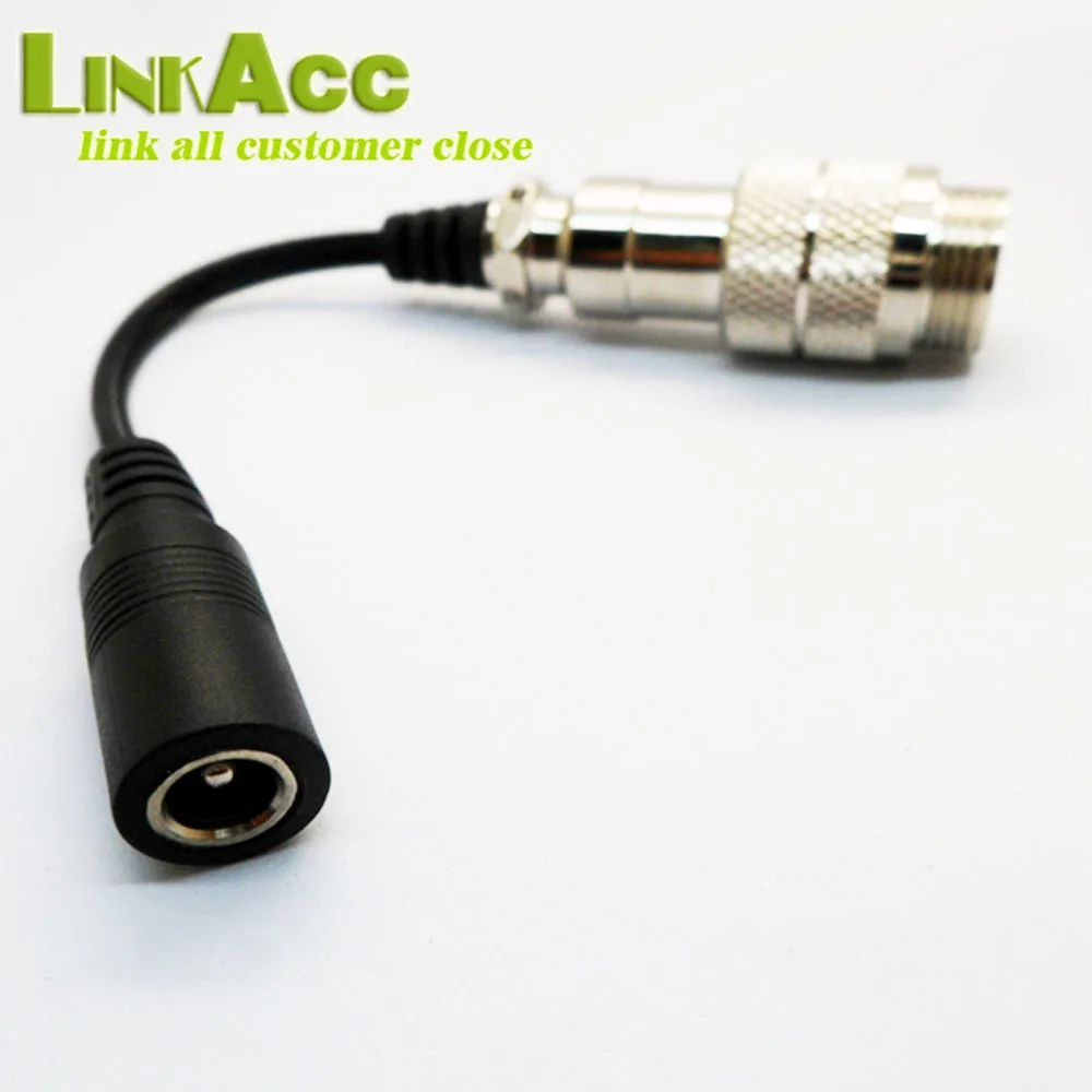 Lkcl834 4-pin Air Plug To Dc5521 Female Cable 4 Pin Aviation Head Line ...