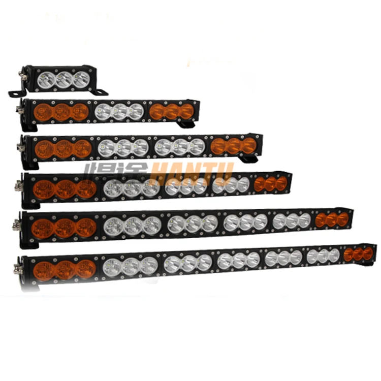 Ht-24240w Flash Amber And White 44 Inch Off Road Led Light Bar,Ip67 ...