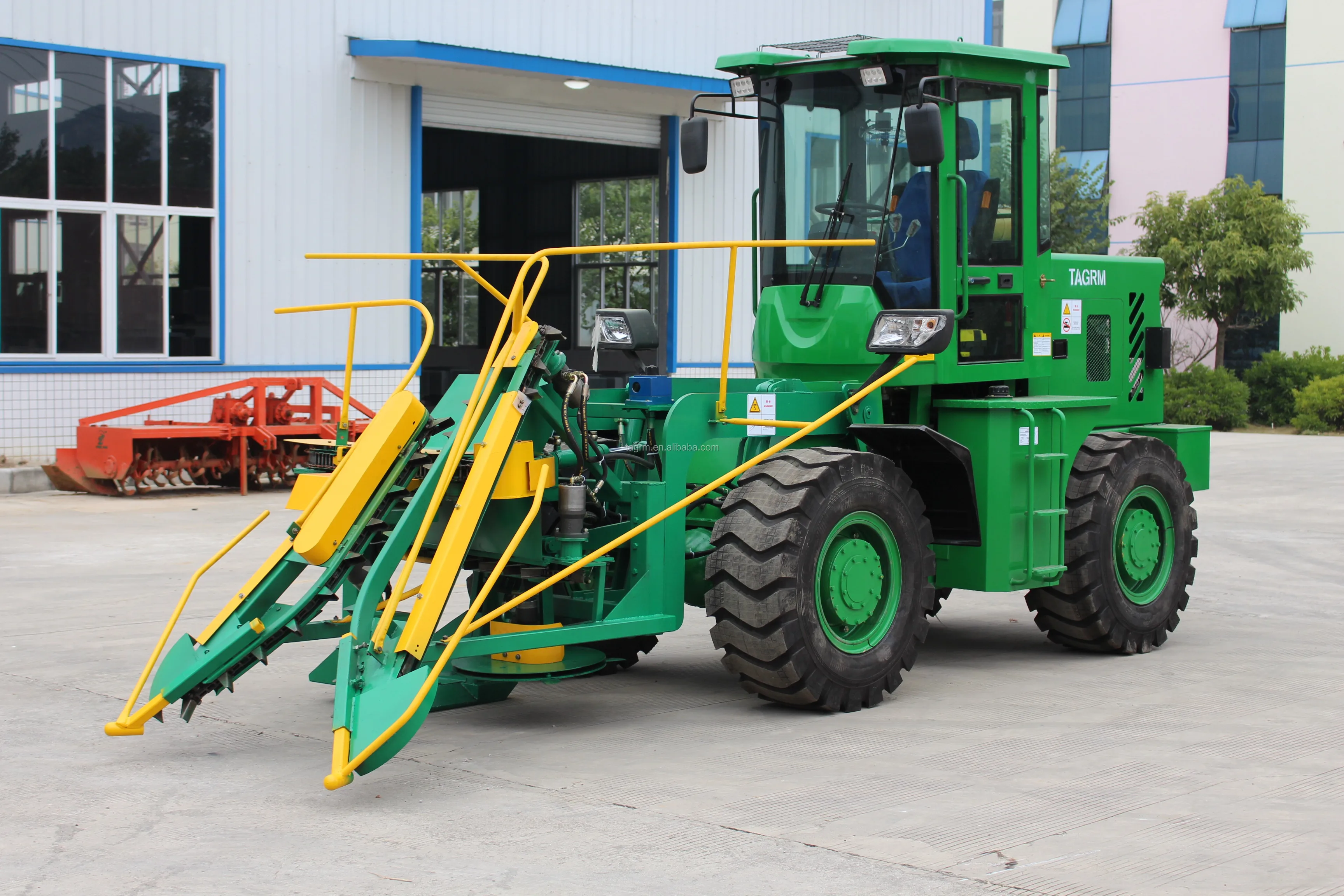 Full-automatic Sugar Cane Harvester /sugarcane Cutting Machine Sale In ...