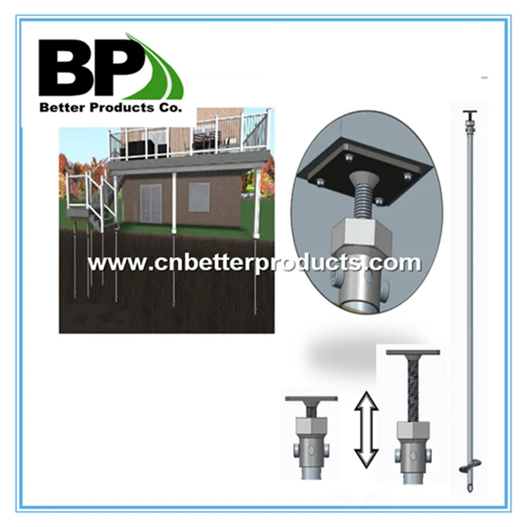 Galvanized Pergola Brackets U Shape Bracket For Foundation Underpinning ...