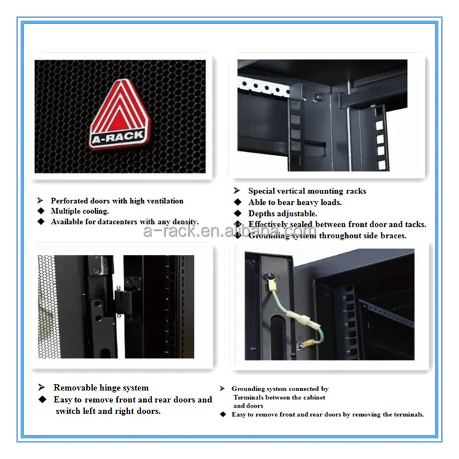 42u-52u Data Center Rack/network Cabinet/server Rack With Vertical ...