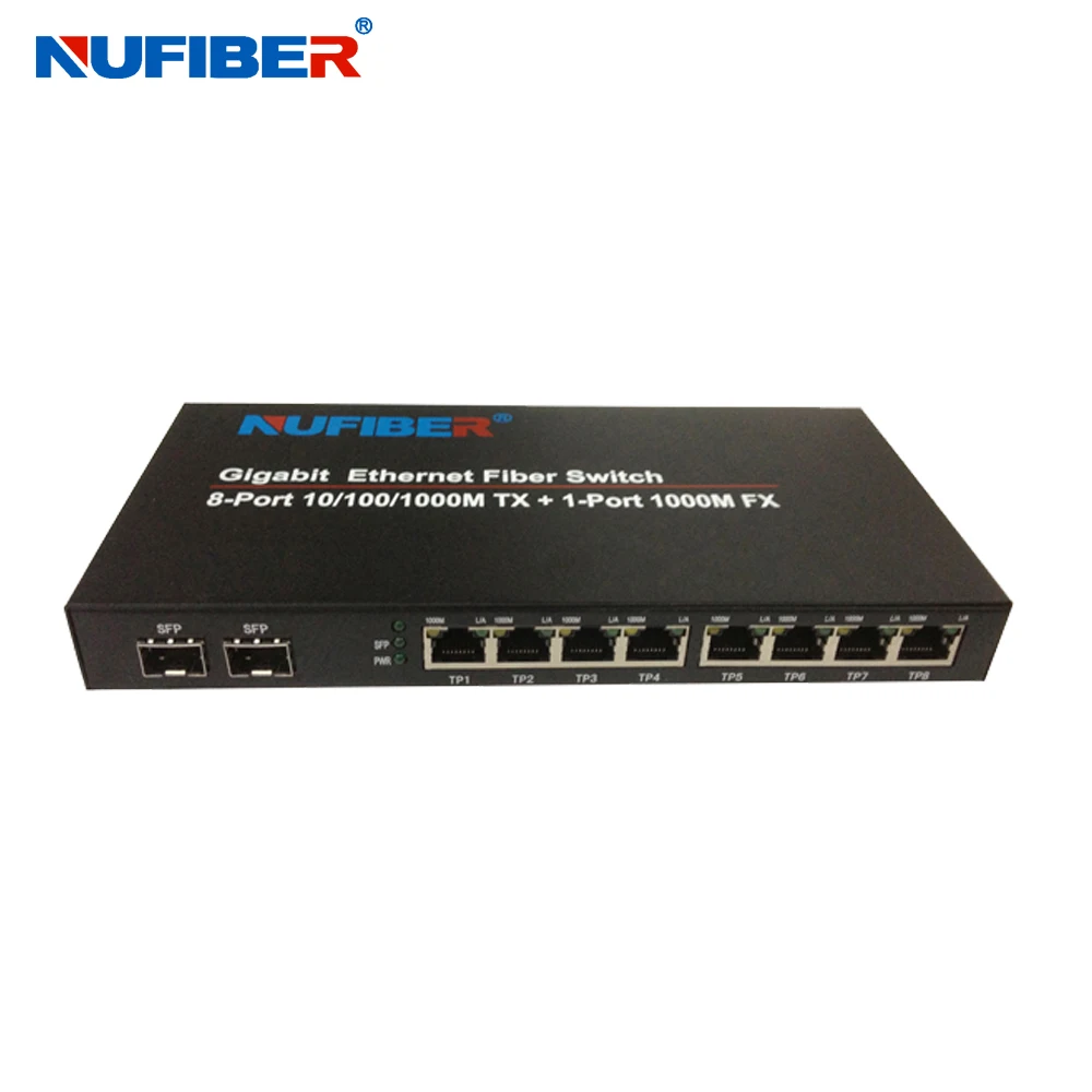 Gigabit Ethernet Optical Fiber Switch 2 Rj45 Ports &2 Sfp Sockets - Buy ...