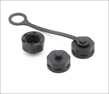 M12 Male Female Plug And Socket Dust Caps Waterproof Ip67 - Buy M12 Cap ...