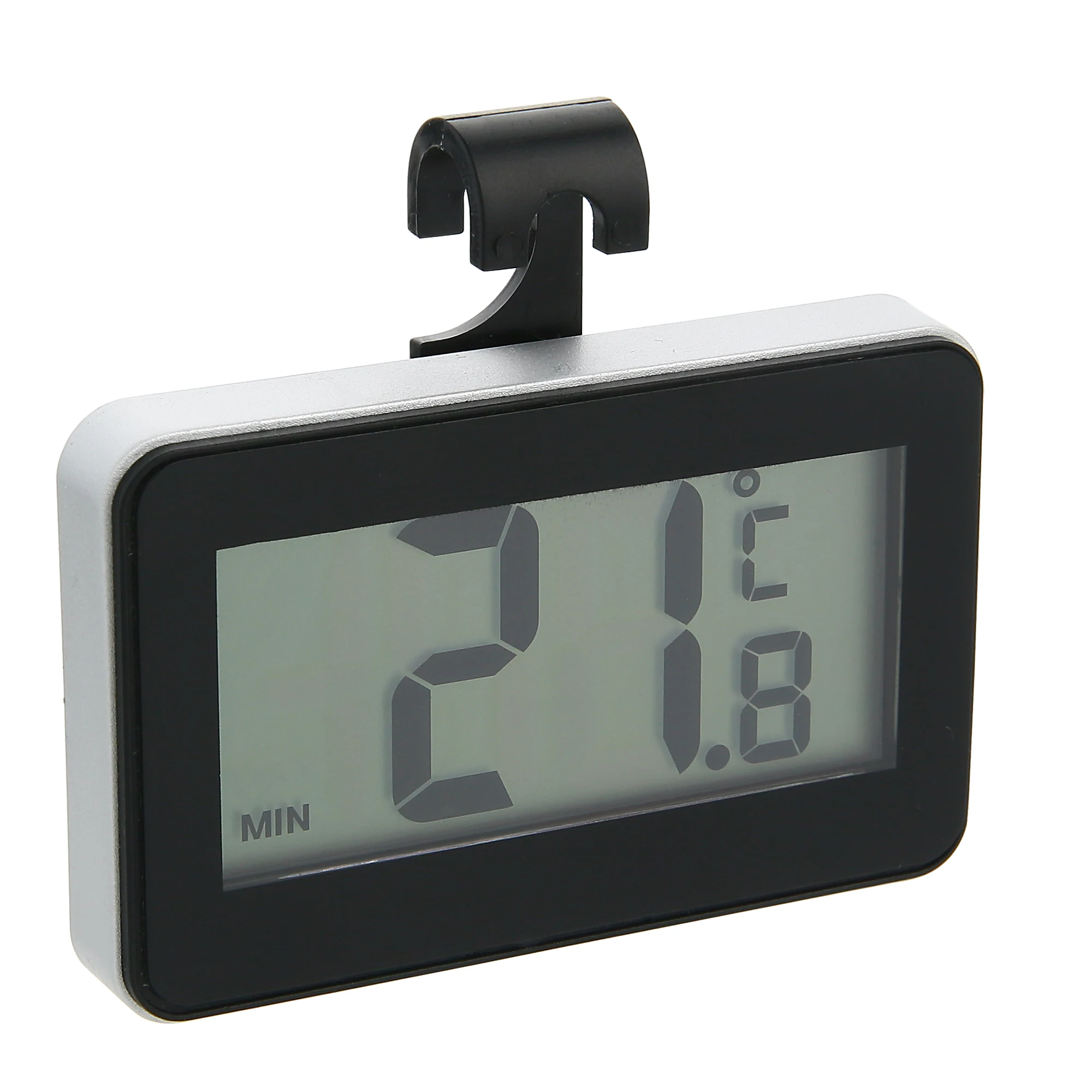 Digital Small Fridge Thermometer with Hook - Promotional Magnet