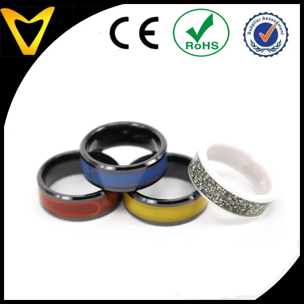 2016 Fashion And Cool Nfc Ring Custom Design Ceramic Band With Smart ...