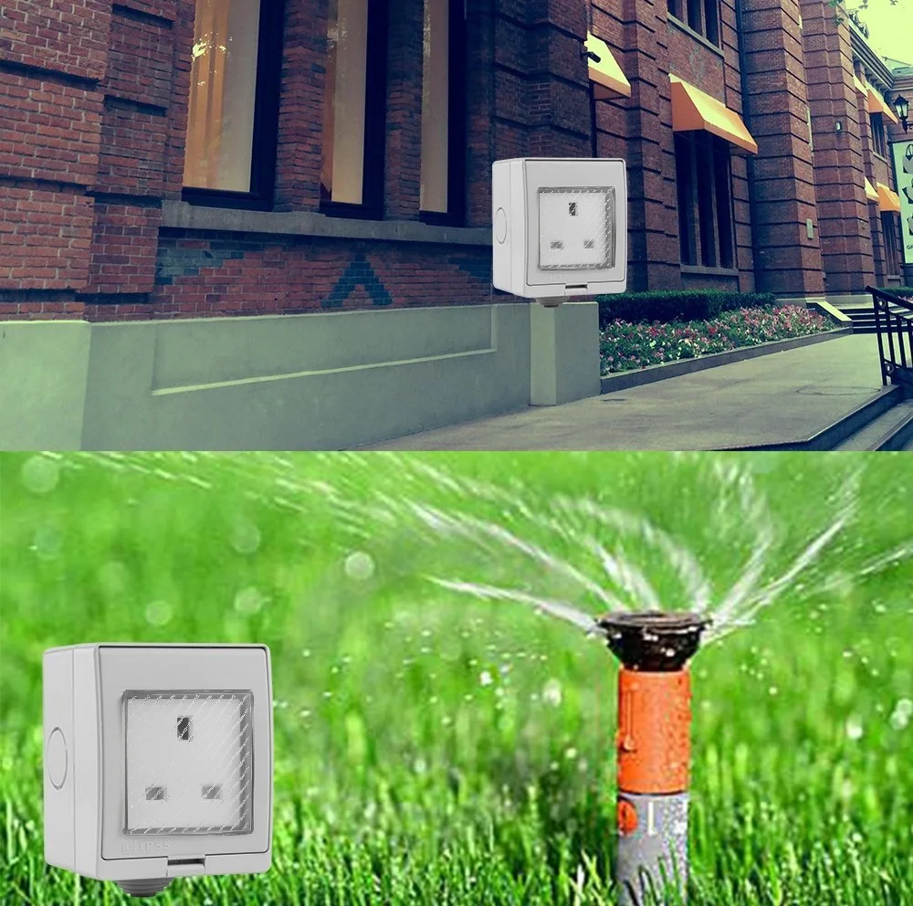 Outdoor Plug Socket Wifi Plug Socket Amazon Alexa Echo Google Home Uk ...