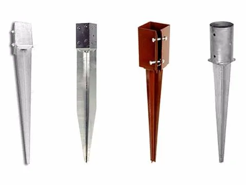 750mm Round Head Ground Spikes - Durable Post Anchors