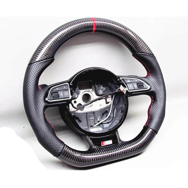Auto Racing Car Steering Wheel For Audi Rs4 Rs5 Rs7 Sq5 S3 S4 S5 Rs6 ...
