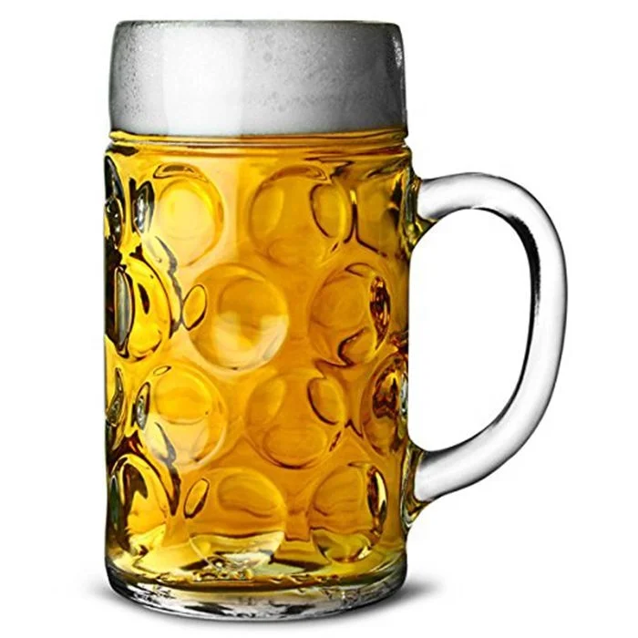 1l Beer Mug Glass 1 Liter German Stein Mug Glass Handles Buy Mug 1l Beer Mug Glass 1 Liter German Stein Mug Glass Handles Buy Mug