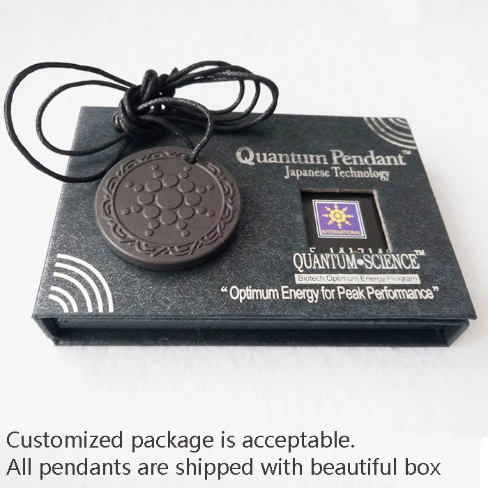 Japanese Technology Sunflower Quantum Scalar Energy Pendants