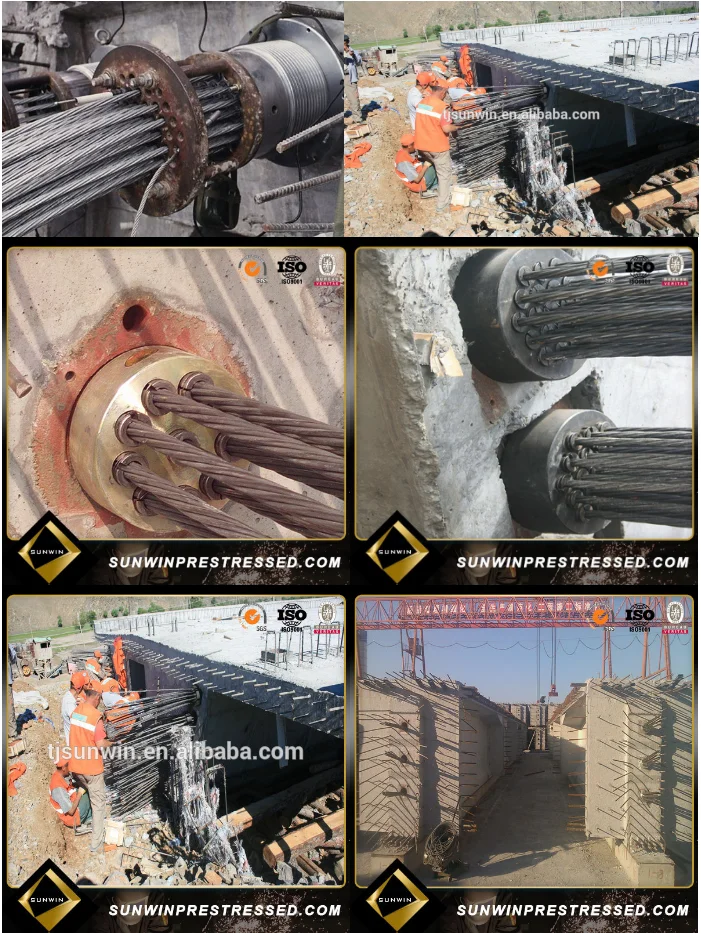 Foundation Anchorage Block/ Bridge Construction Anchor /prestressed ...