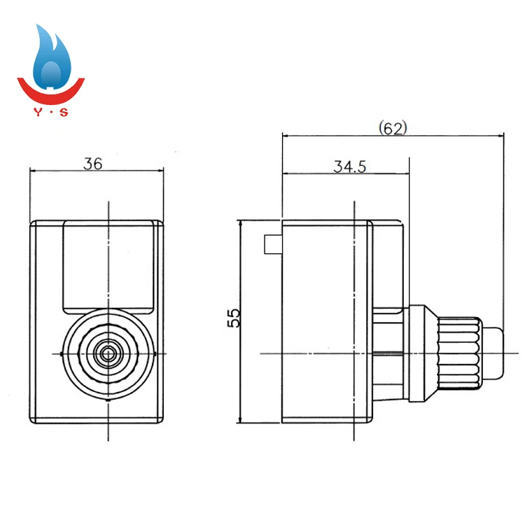 Gas Burner Spark Ignitor Piezo Electric Switch for BBQ