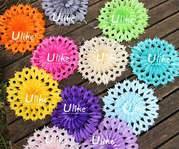 Tissue Paper Snowflake Fan As Christmas Decor Ideas - Buy Christmas ...