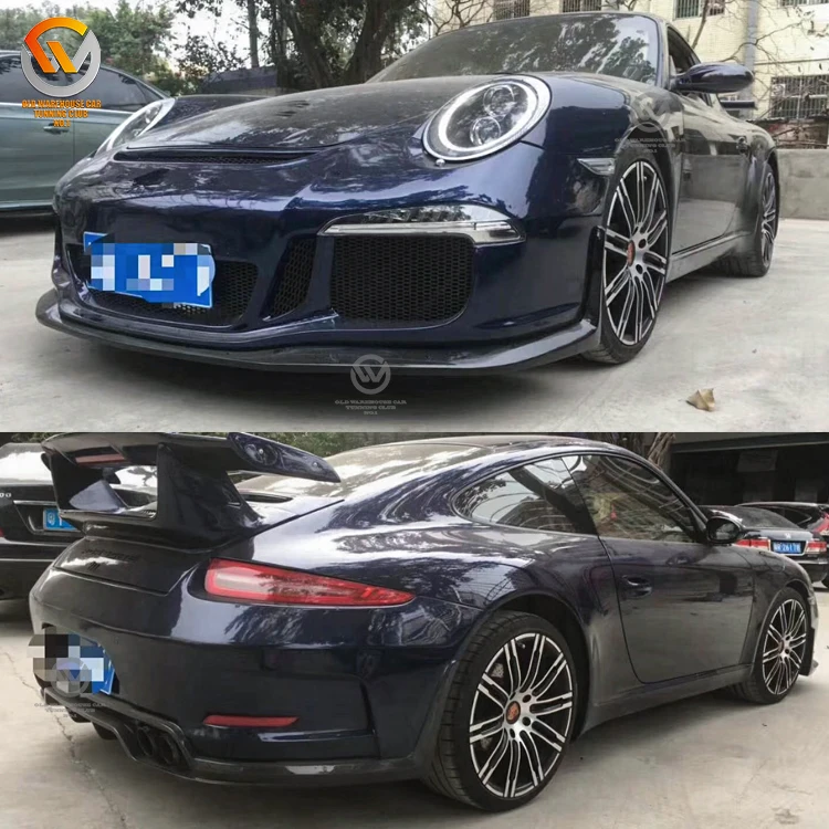 Upgrade 04-07 Carrera 911 977 with 991.1 Glass Fiber Body Kit