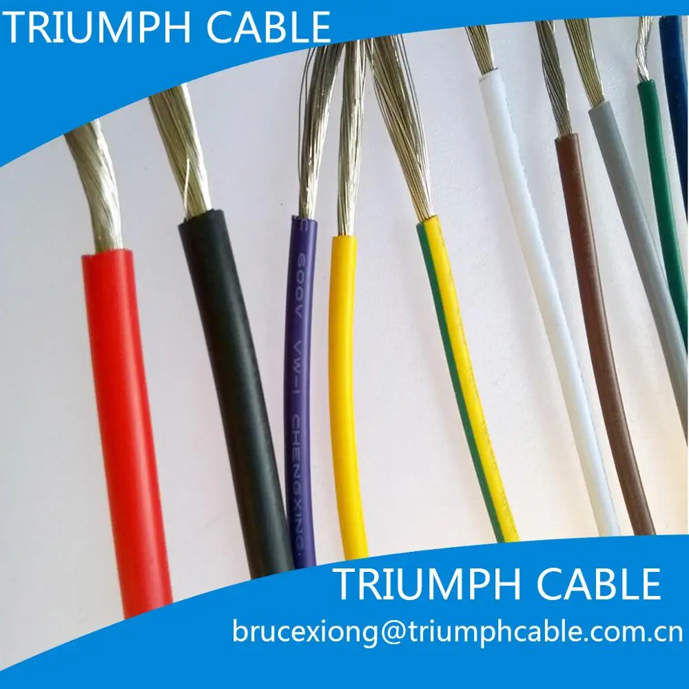 Awm Ul1015 Tew Lead Free Heat Resistant Pvc Insulated Wire - Buy Pvc ...
