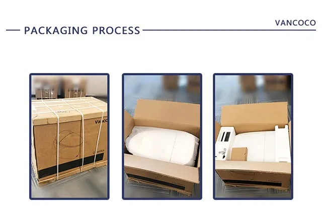 Vancoco VCC75 Smart Toilet - Dual-Flush, Automatic Operation