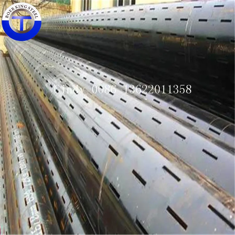 Mill Strainer Pipe/slotted Casing Pipe/slotted Pipe For Water Well ...
