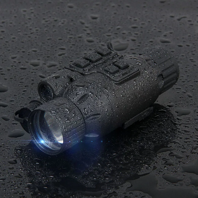 Military Infrared Night Vision Riflescope Charging Mode 3x Monocular ...