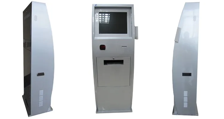 With Printer Ticket Dispenser Machine Touch Screen Self-service A4 ...