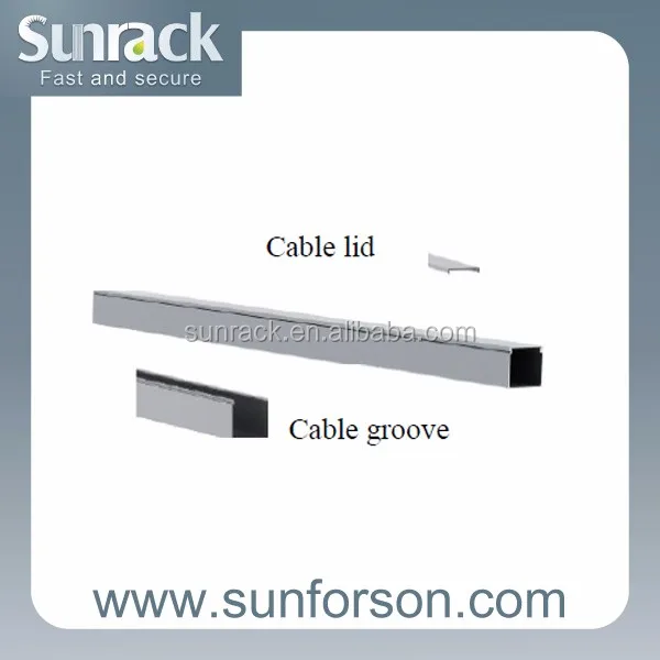 Customized Specification Aluminum Cable Ducts by Sunrack