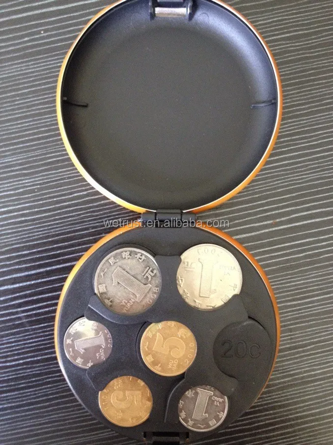 Aluminium Euro Us Coin Holder Wallet - Buy Us Coin Wallet,Aluminium ...