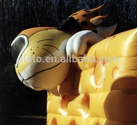 Hot!!!giant Inflatable Cheese Lion Balloon /inflatable Logo Replica ...