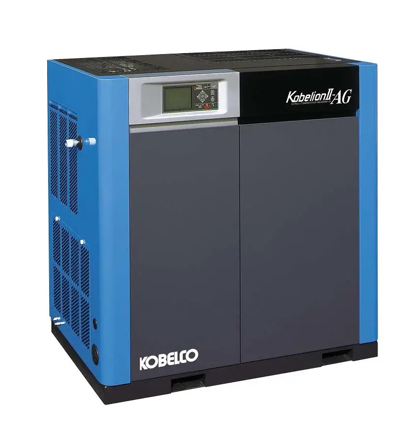 Food Grade Kobelco Kobelion Oil Flooded Screw Model Sg Air Compressor ...