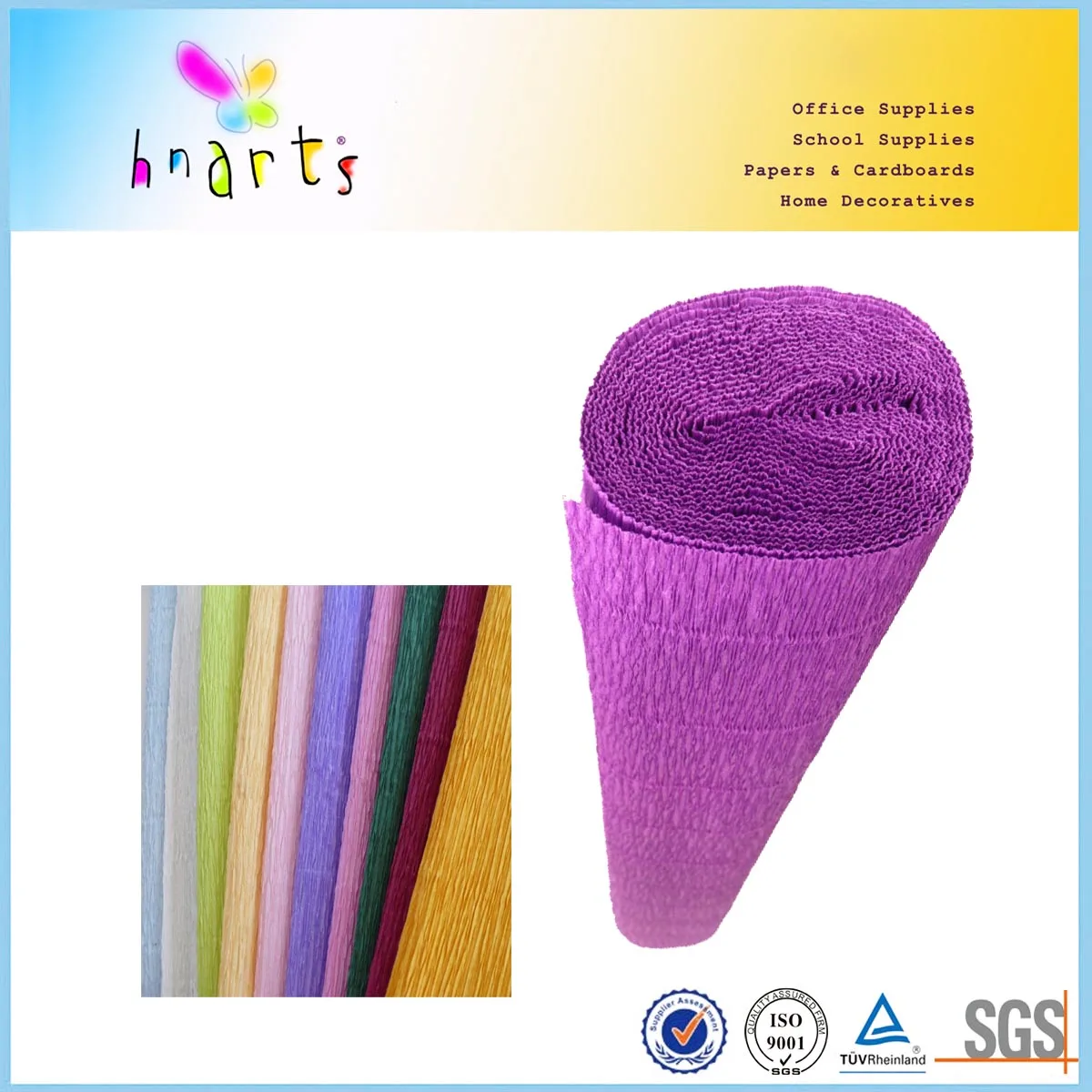 Wholesale Art Wrapping Flower Crepe Paper - Buy Packing Crepe Paper ...