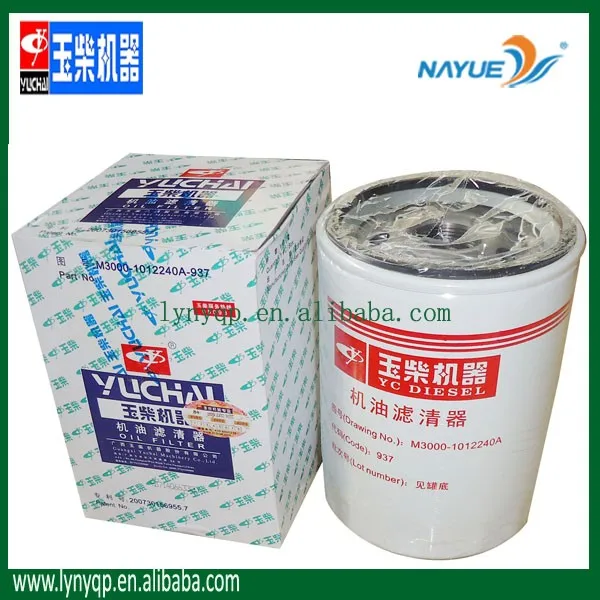 Yuchai Oil Filter M3000-1012240a-937 - Buy Yuchai,Foton Jac Dfac Sdlg ...