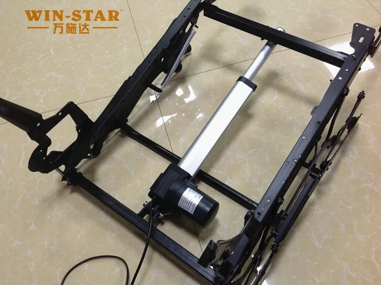 Modern Leather Recliner Headrest with Electrical Mechanism