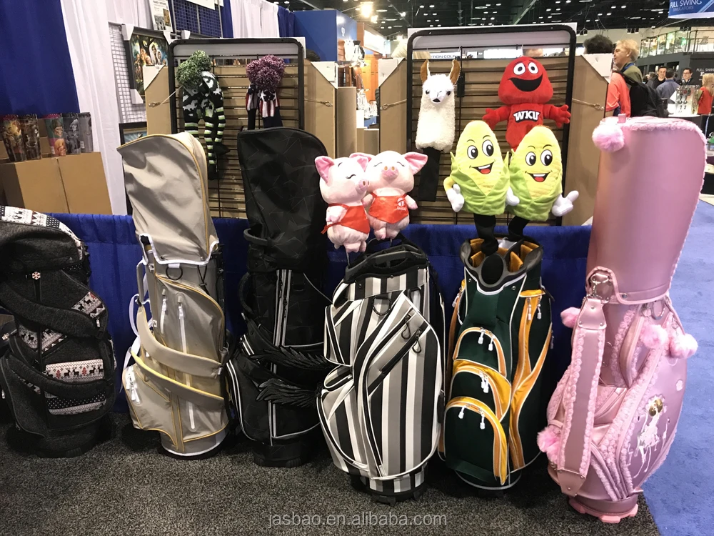 Golf Club Head Covers - Plush & Corn Designs for Drivers